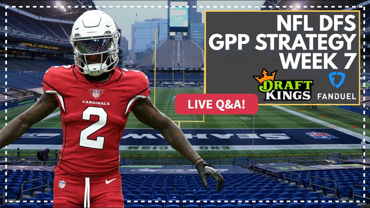 Beyond the Model: NFL DFS Picks & GPP Strategy, Week 7 Main Slate ...