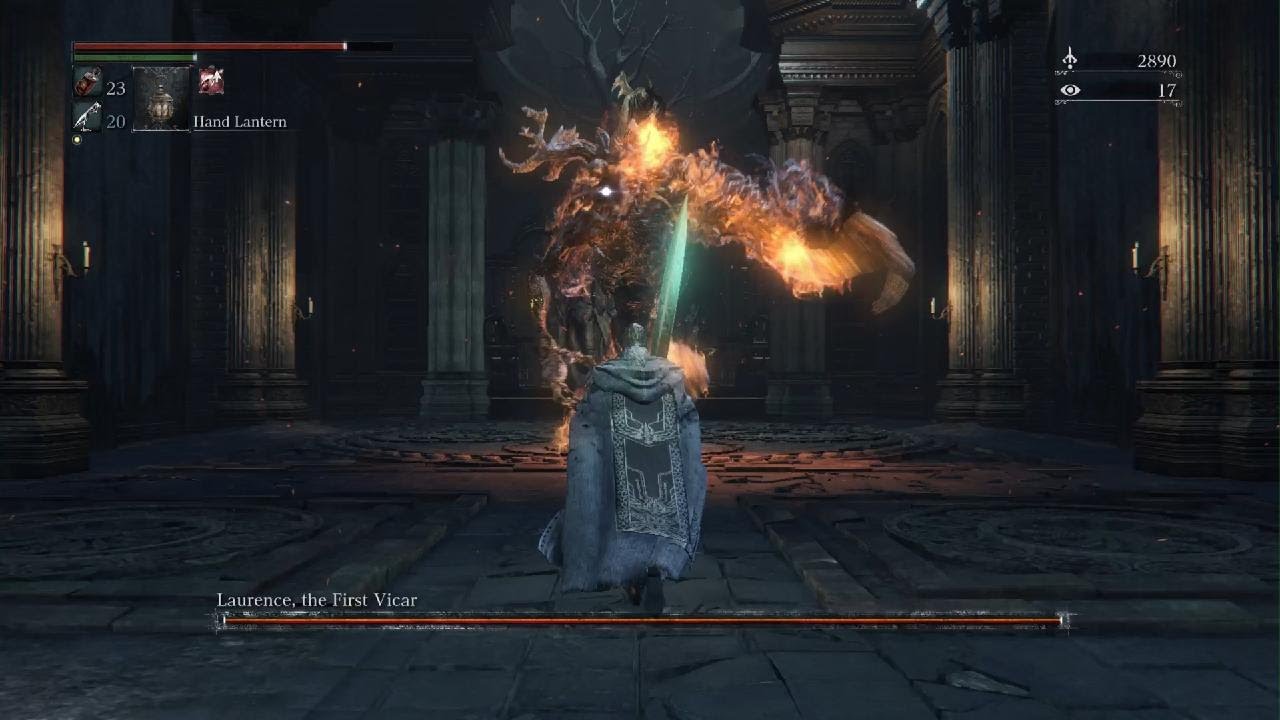 Bloodborne - Angry Werewolf Sets Self On Fire (MAKES A HUGE SCENE ABOUT ...