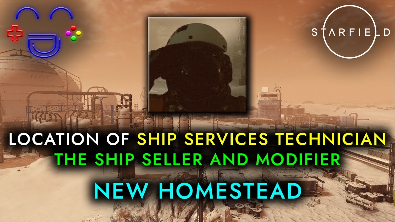 New Homestead Ship Vendor | Where Modify Ship | Starfield - YouTube