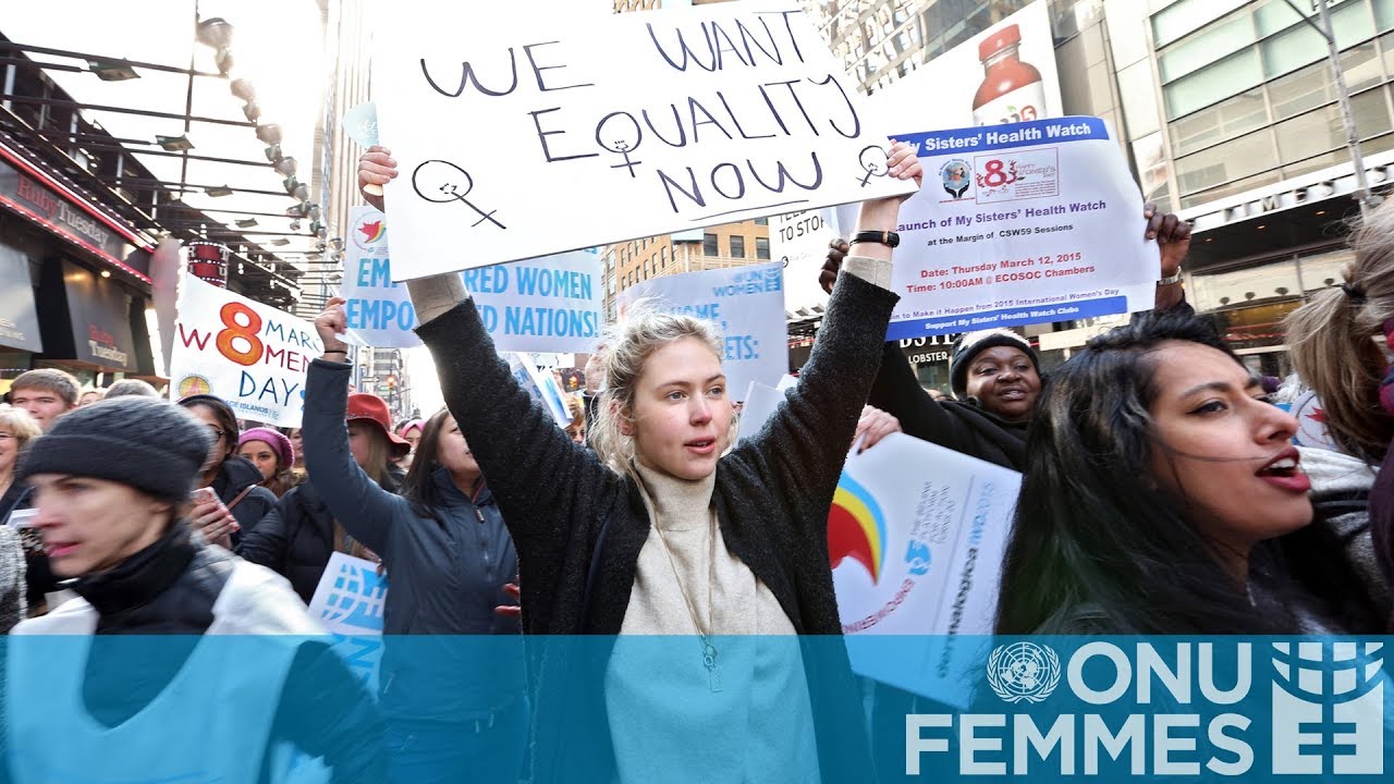 Journée internationale des femmes 2018 : L’heure est venue - YouTube