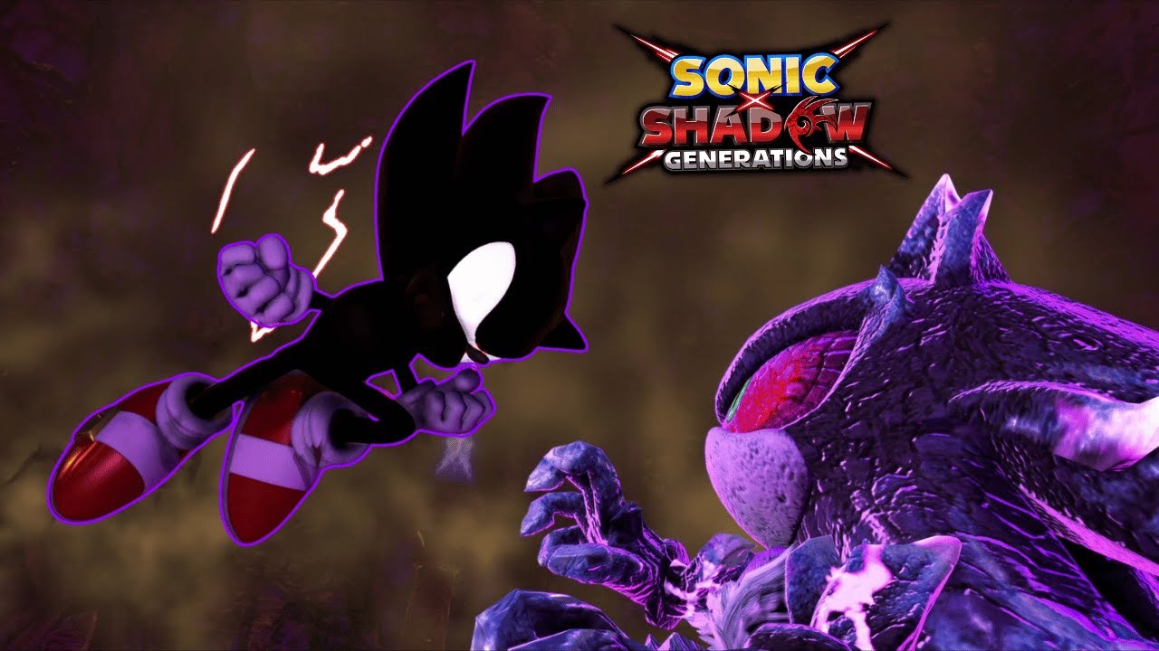 ⚫ UNLEASH THE POWER OF DARK SONIC! - SONIC X SHADOW GENERATIONS (4K ...