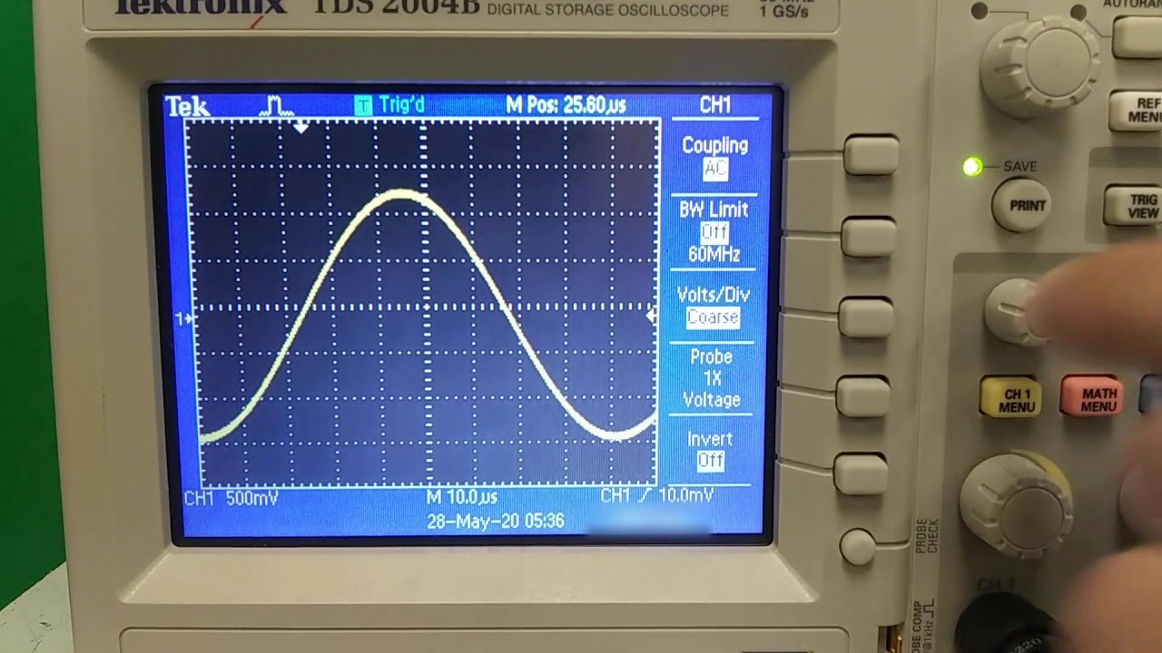 Scope Waveform 8 - YouTube