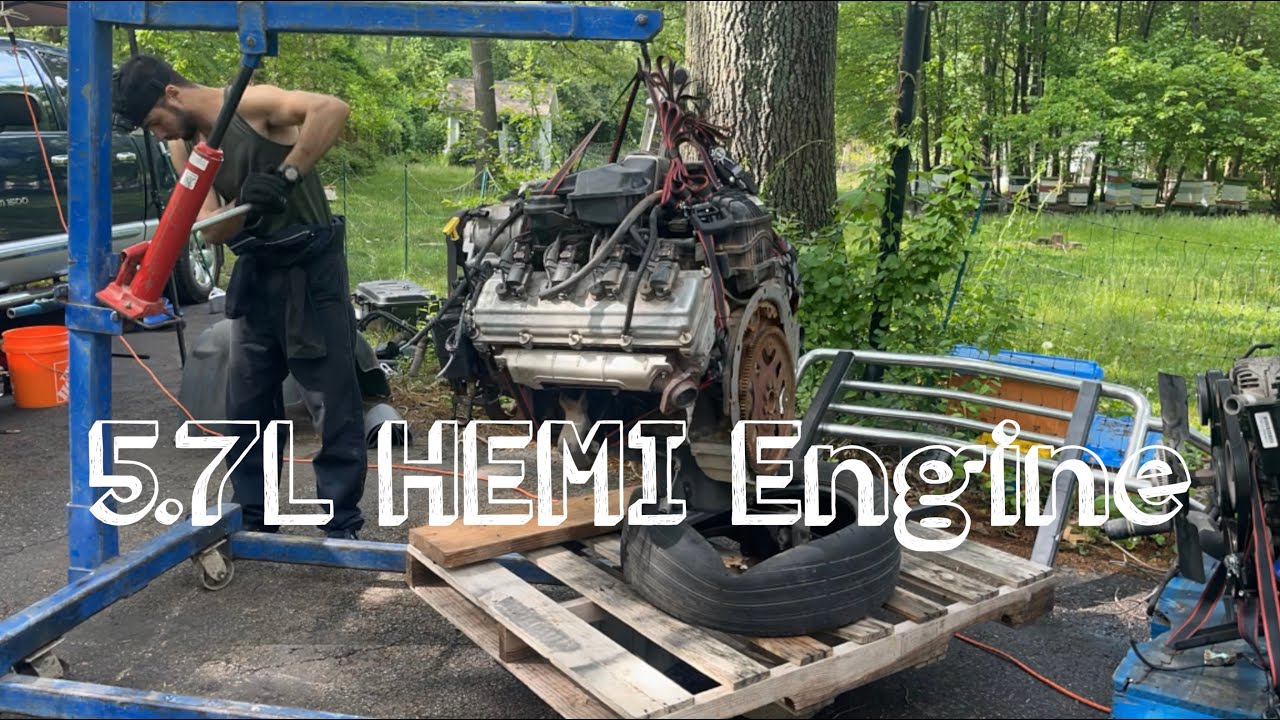 4.7L to 5.7L HEMI Engine Swap - 2004 Dodge Ram - YouTube
