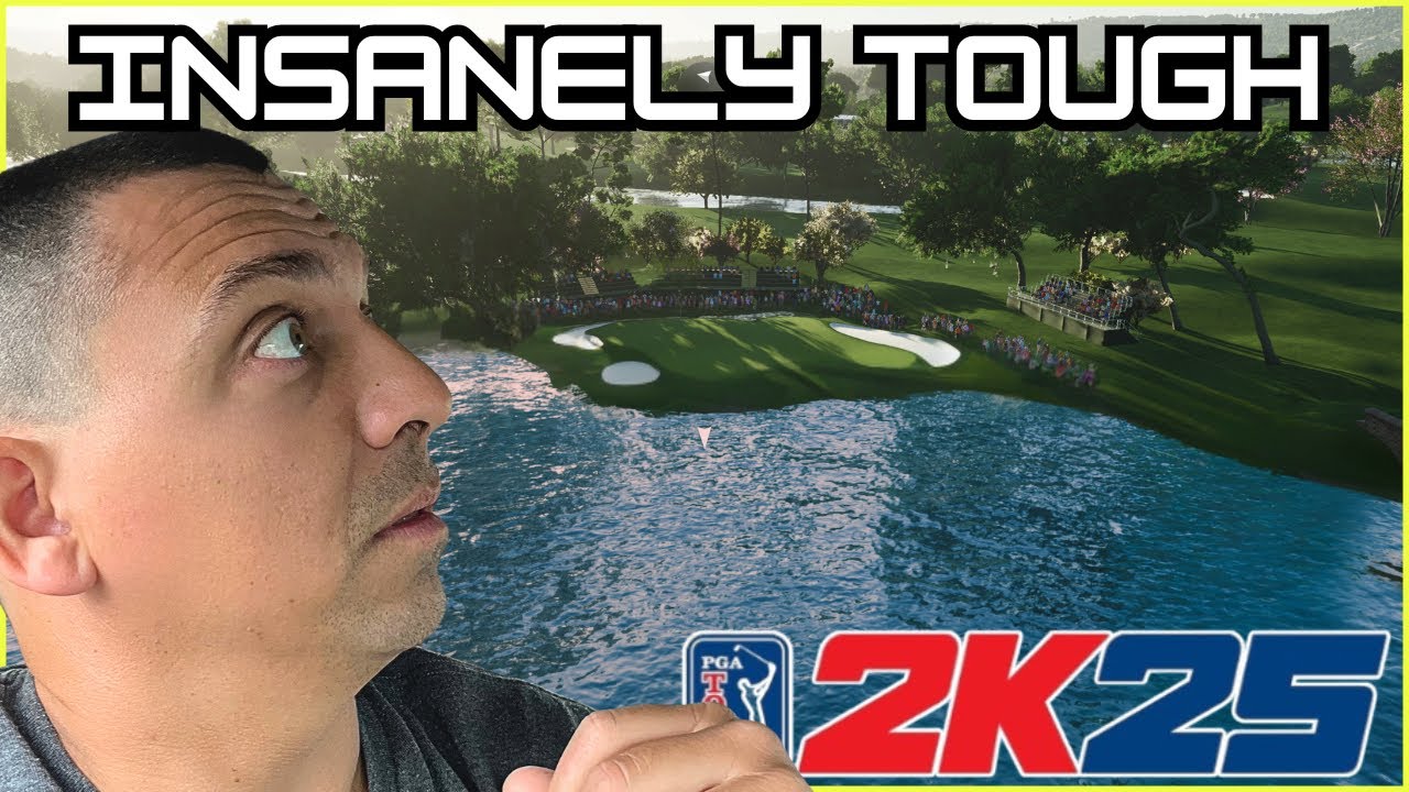 This Is The HARDEST Realistic Golf Course In Pga Tour 2k25 - YouTube