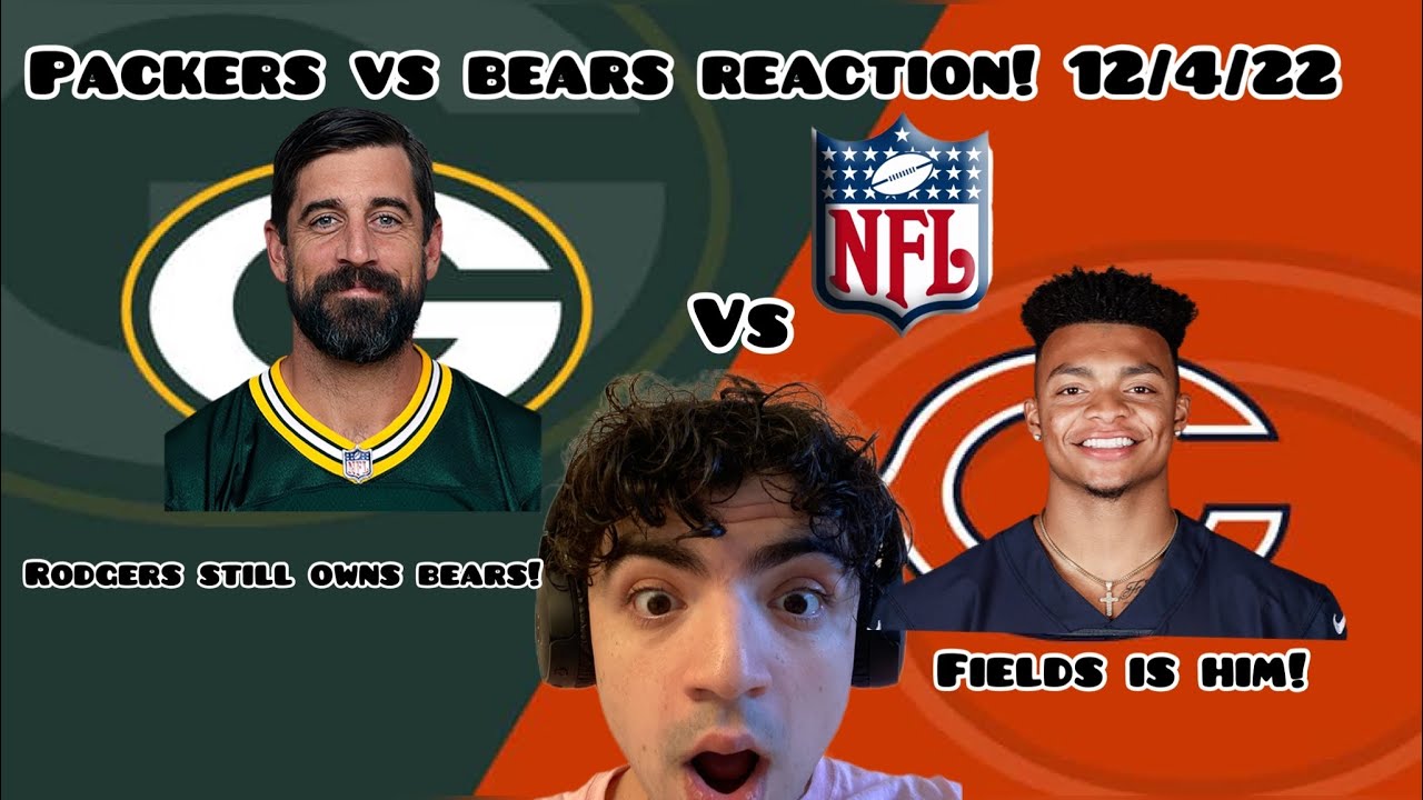 RODGERS STILL OWNS BEARS! GREEN BAY PACKERS VS CHICAGO BEARS 12/4/22 ...