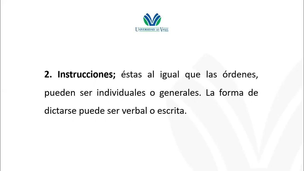 Video Explicativo Poderes que se derivan de la relación jerárquica - YouTube