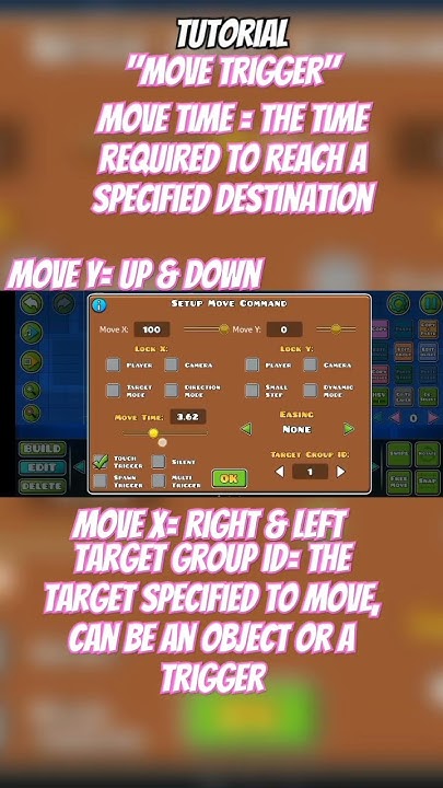that's move triggers tutorial, tomorrow I make alpha trigger tutorial :v #fyp #geometrydash #gd ...