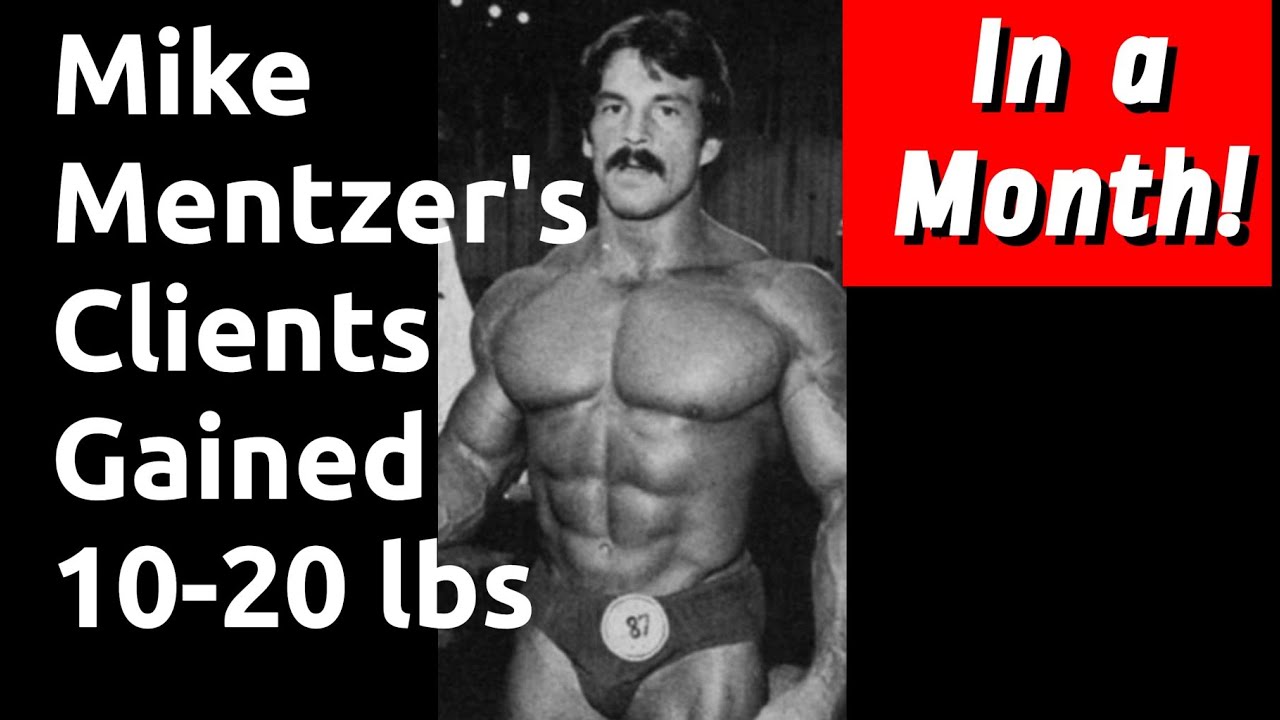 Mike Mentzer's Clients Gained 10-20 lbs...In a MONTH! - YouTube