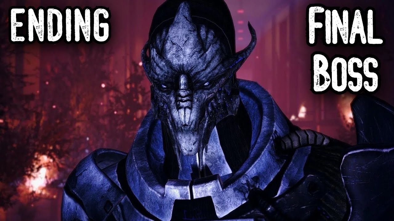 Mass Effect | Saren Final Boss Fight + Ending + Cutscenes on Veteran ...