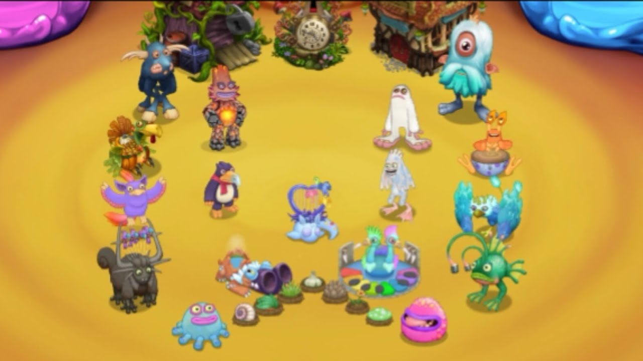 fire oasis full song - my singing monster - YouTube