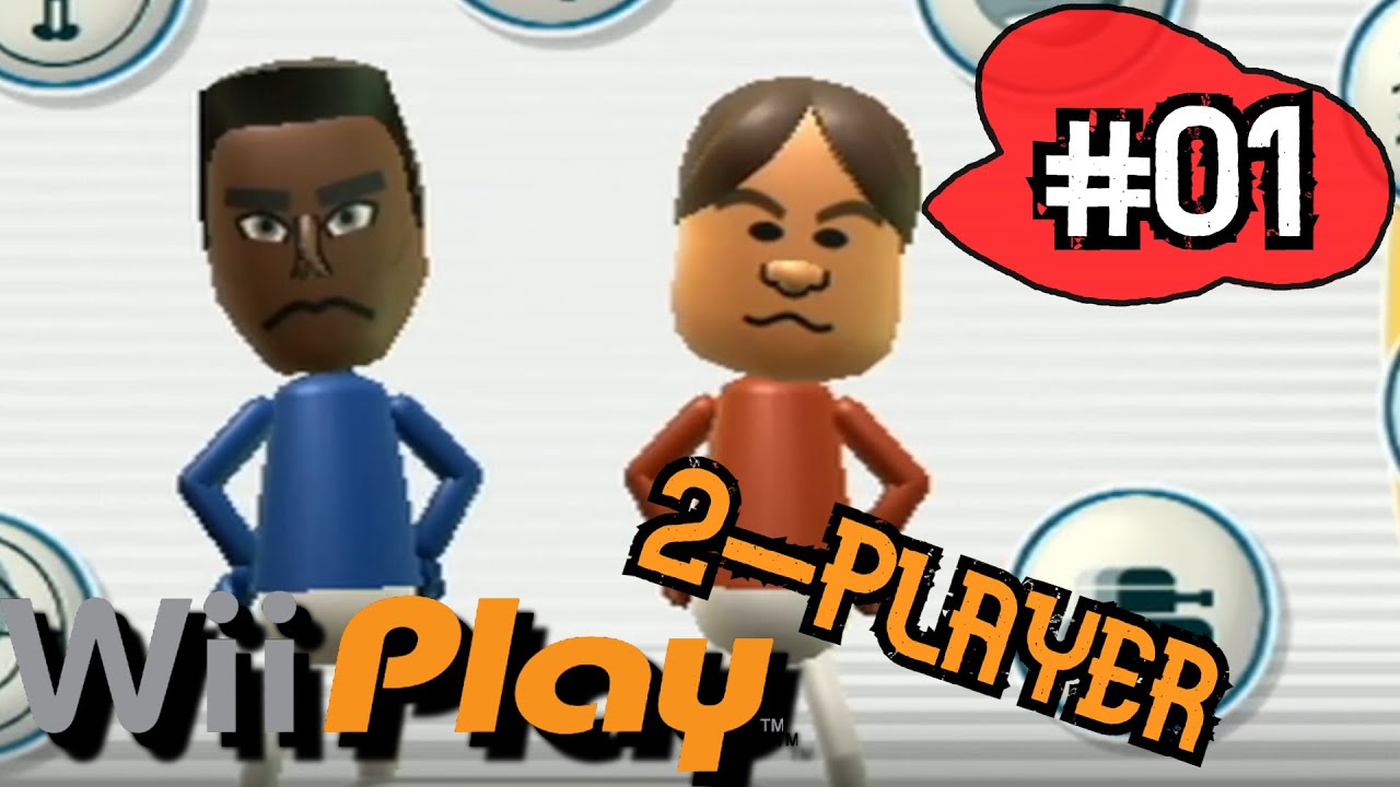 Wii Play: 2-Player [Part 1] - Making Miis (w/ Ramen_Perfected) - YouTube