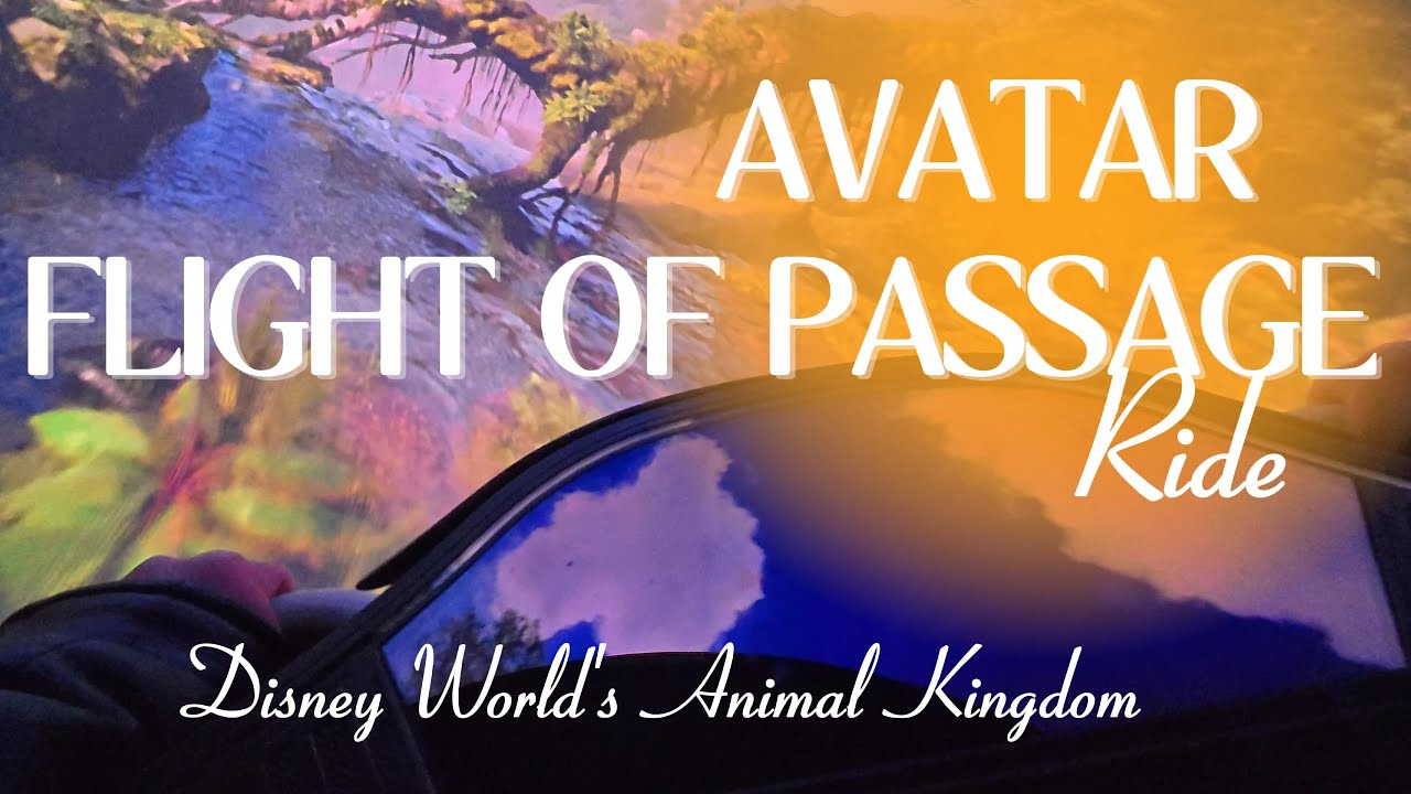 Experience AVATAR Flight of Passage in 4K at Disney's Animal Kingdom ...