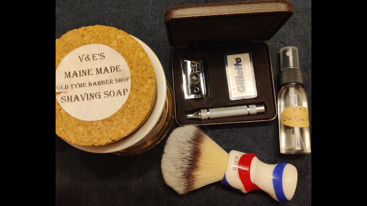 Gillette Heritage Razor/ Gillette Platinum blade/V&E Maine made Old ...