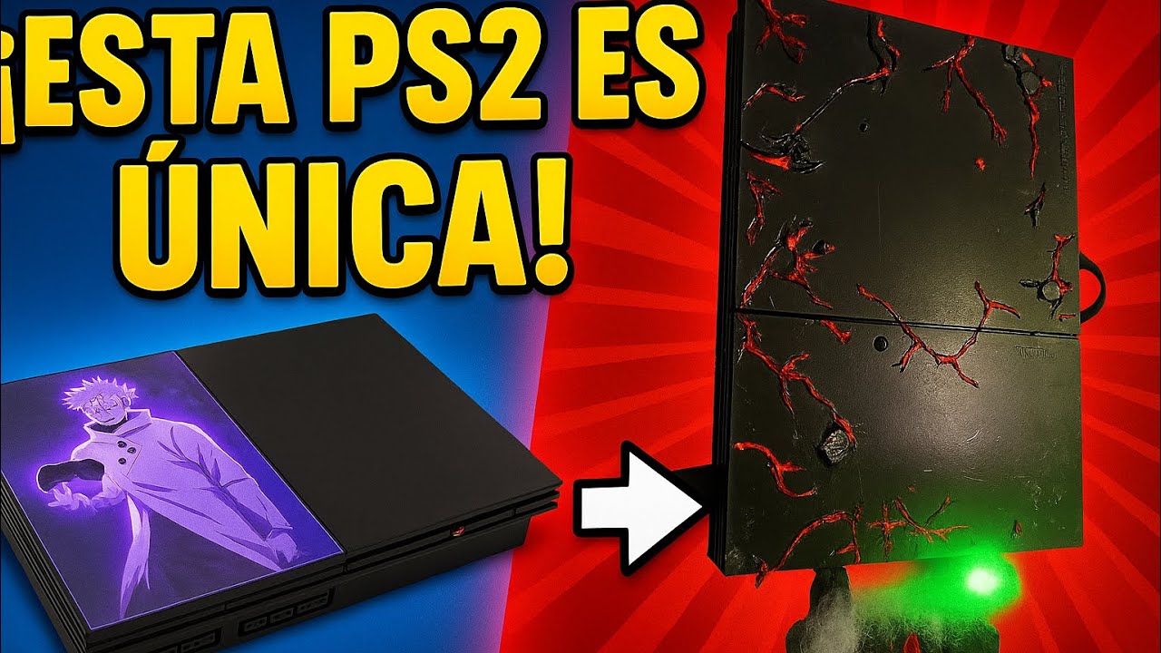 ¡Está PS2 es ÚNICA en el mundo! versión final. - YouTube