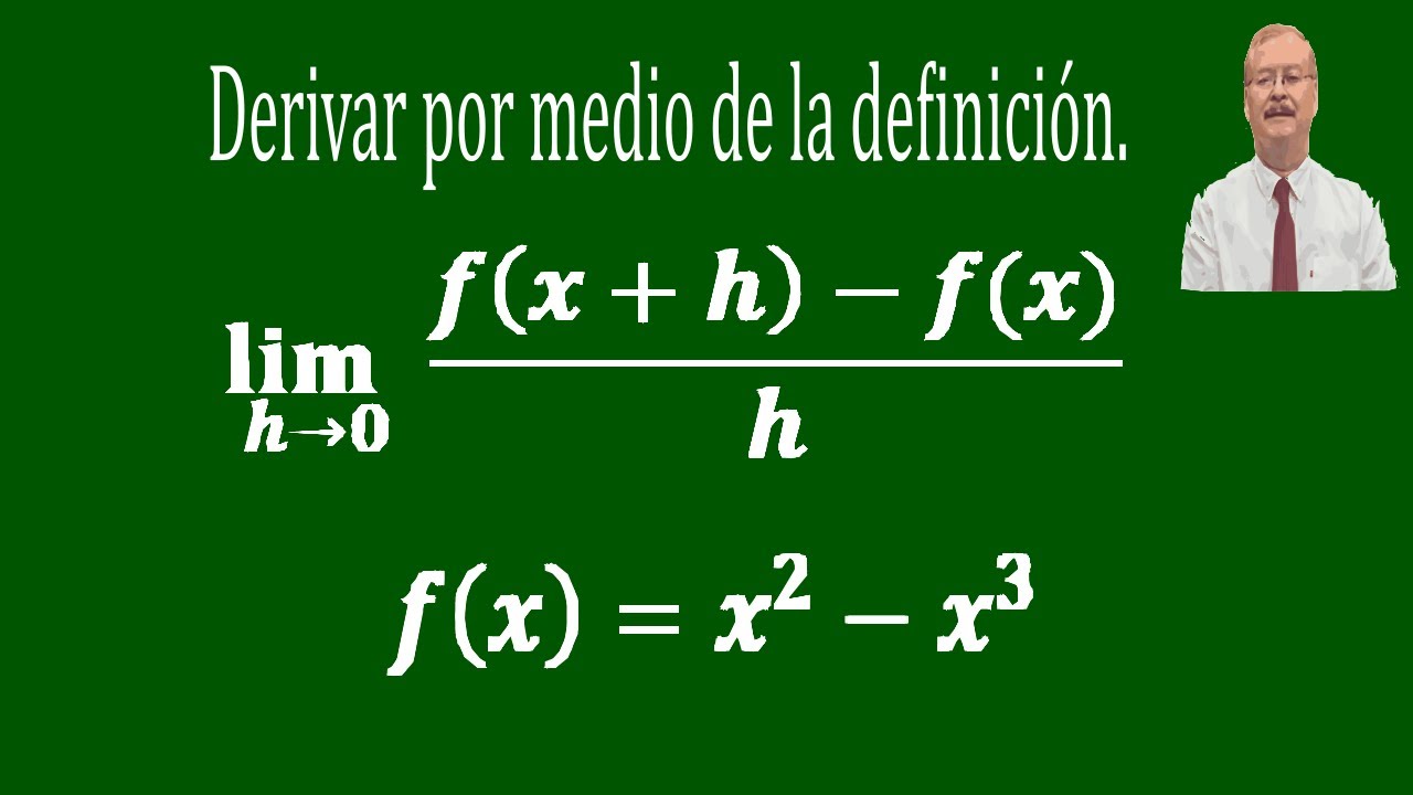 Utilizando la definición de derivada, encuentra la deriva de la función ...