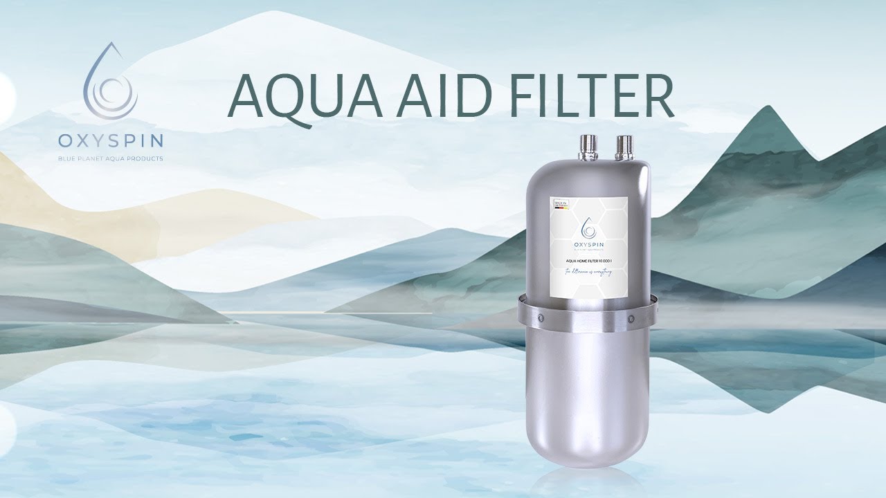 OXYSPIN AQUA AID Filter - YouTube