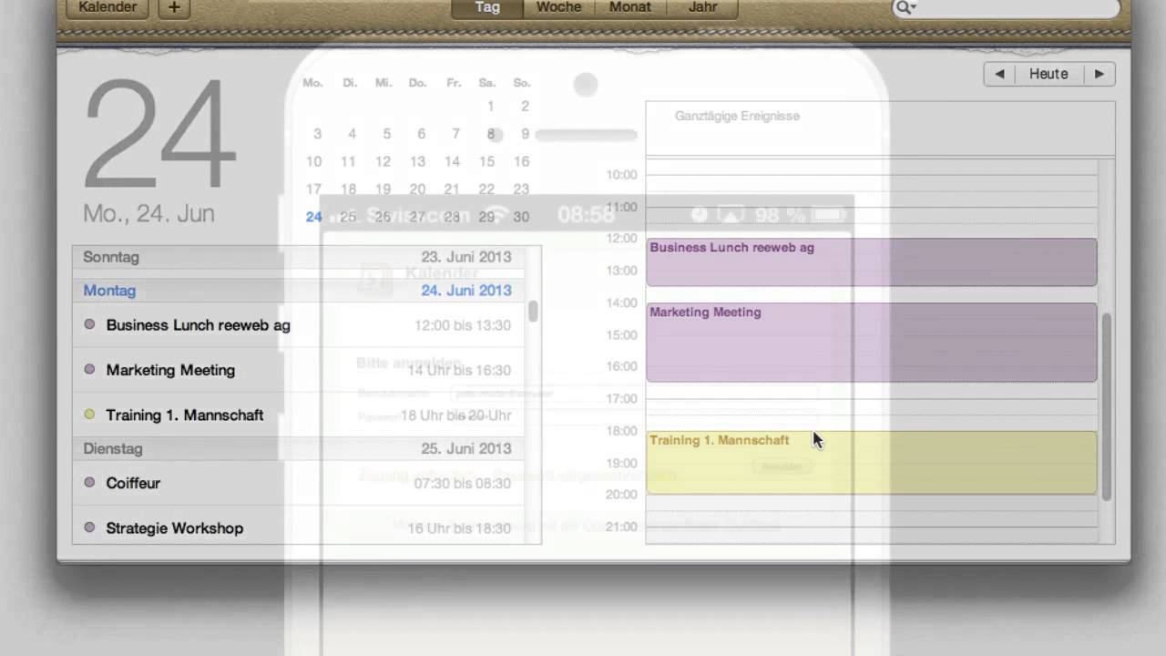 ClubDesk Vereinssoftware - Kalender abonnieren - YouTube