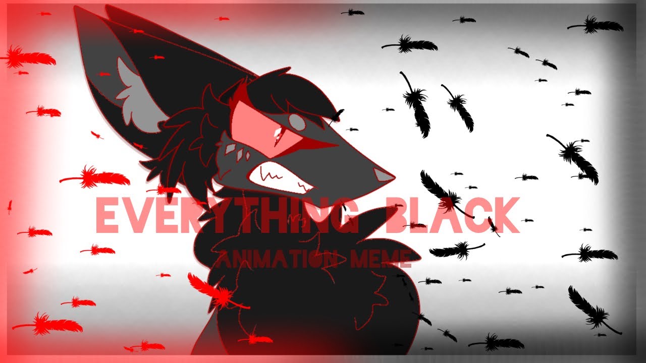Everything Black // animation meme // Gift for Louixie // Crowsong ...