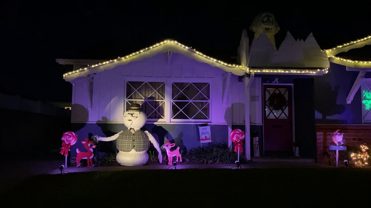 Rudolph the Red-Nosed Reindeer Christmas Decorations - YouTube