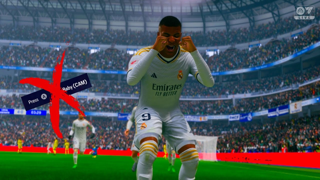 How to Do Kylian Mbappé's Cry Baby Celebration in FC 24 | PlayStation ...