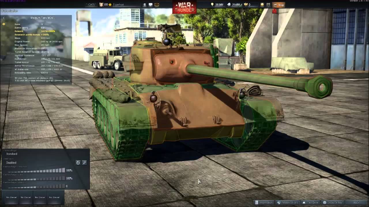 War Thunder - How To Deal With - M26E1 - YouTube