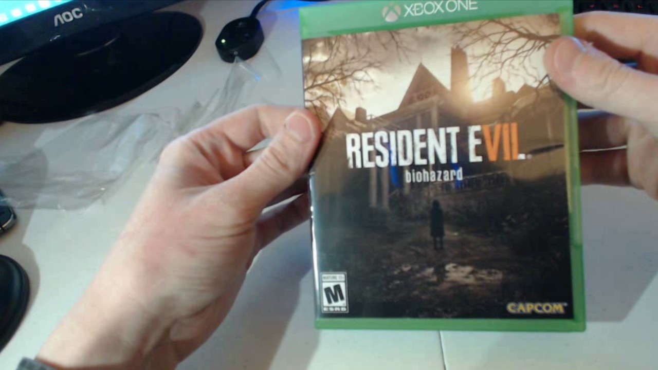 Resident Evil 7 Biohazard Xbox One Standard Edition Unboxing - YouTube