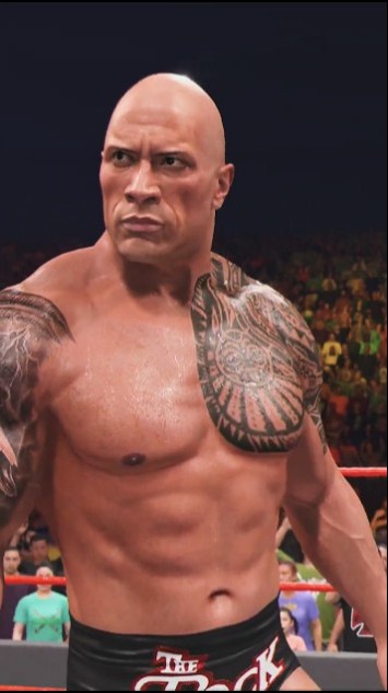 The Rock's signature move on Batista is giving a spinebuster and People ...