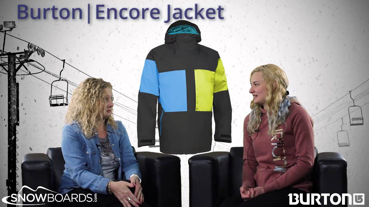 2015 Burton Encore Mens Insulated Jacket Overview by SnowboardsDOTcom ...