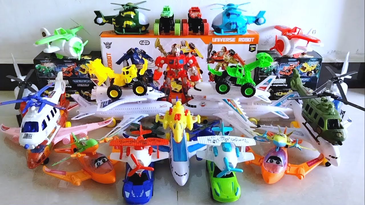 Hunting Mainan Pesawat Terbang, Helikopter Udara, Toys plane, Monster ...