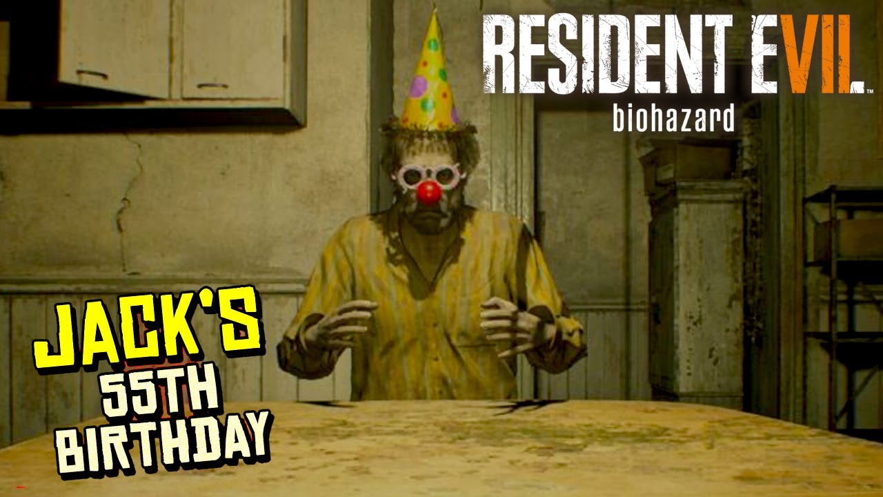 Resident Evil 7: Biohazard REVISITED - Part 8 (Jack's 55th Birthday) 🔴 ...