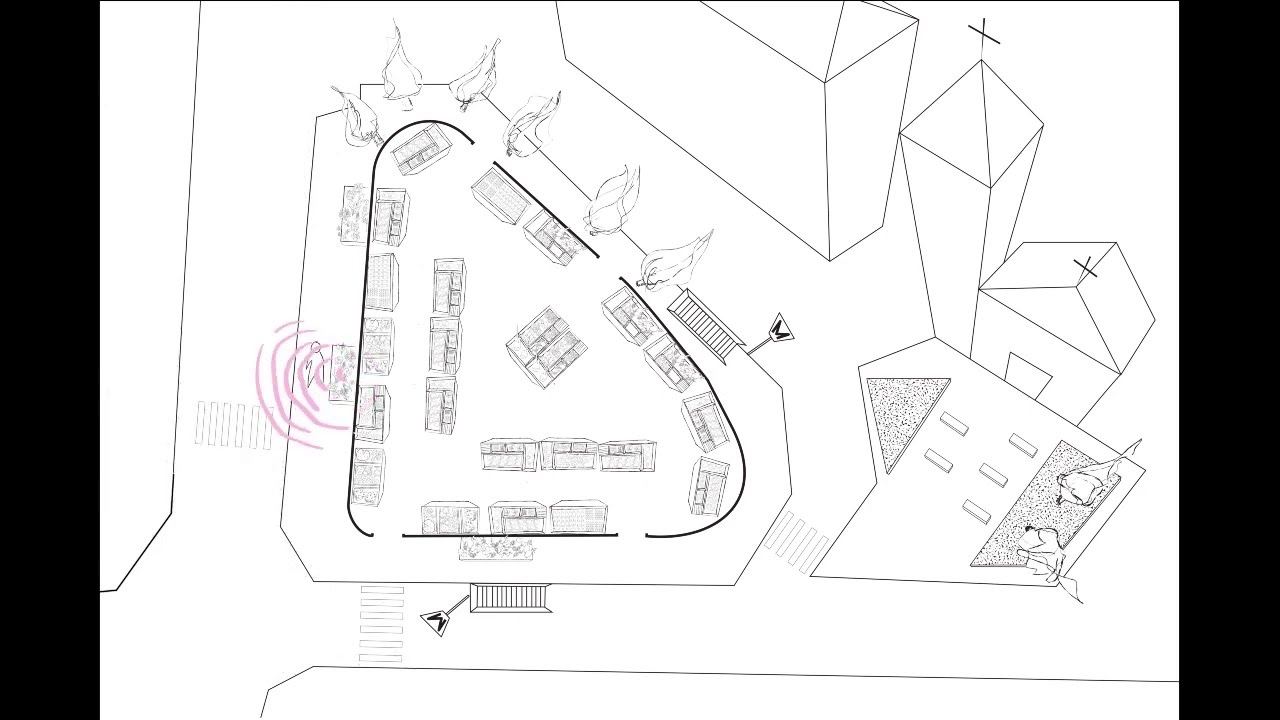 Lab. Prog. 1 \ Experiential Walk \ Wagner market Milan - YouTube