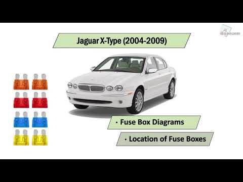 Jaguar X-Type (2004-2009) Fuse Box Diagrams