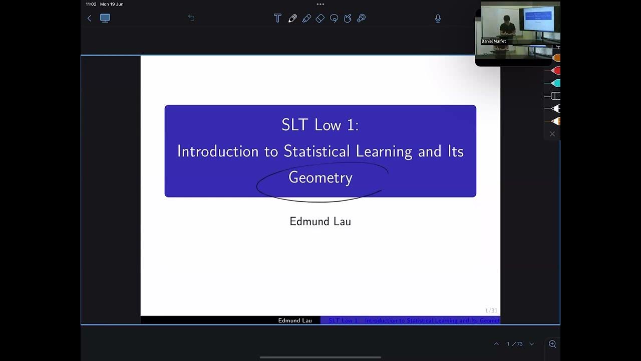 SLT Summit 2023 - Bayesian Probability, Posterior and Model Selection ...