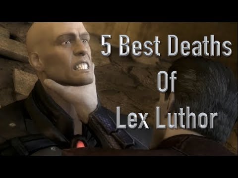 5 Best Deaths Of Lex Luthor - YouTube