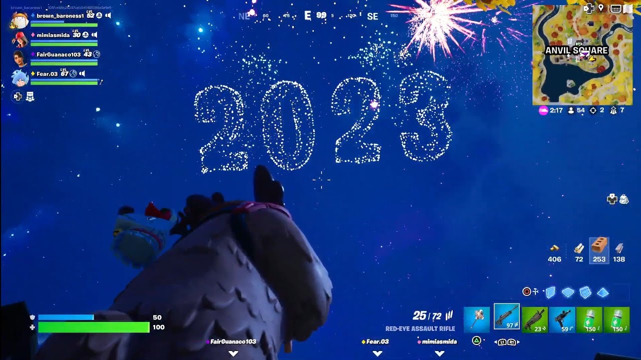Fortnite happy new year 2023 - YouTube