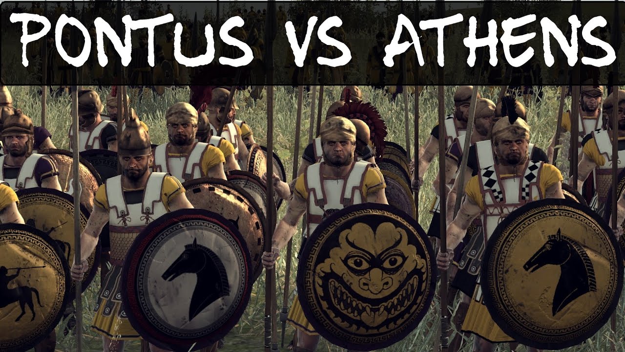 Total War Rome 2 Online Battle 123 Pontus vs Athens - YouTube