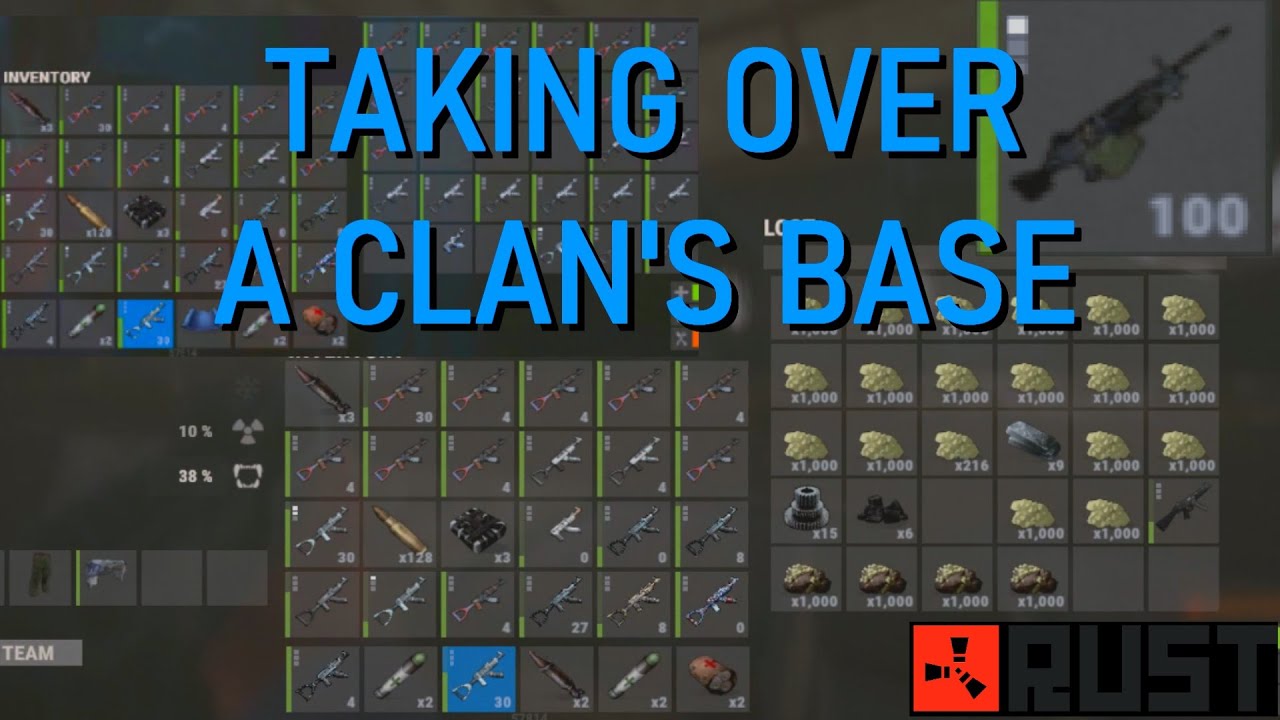 Rust - GOING DEEP ON RICH CLAN WHILE THEY RAID US! + PvP Highlights ...