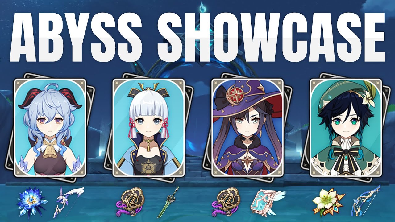 Ganyaka Monyaka | 2.6 | Abyss 12-2-2 | Ganyu Ayaka Mona Venti | Genshin ...