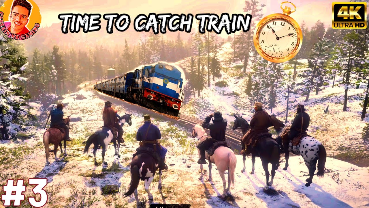 BIGGEST TRAIN ROBBERY IN RDR 2 | NO MODS - YouTube