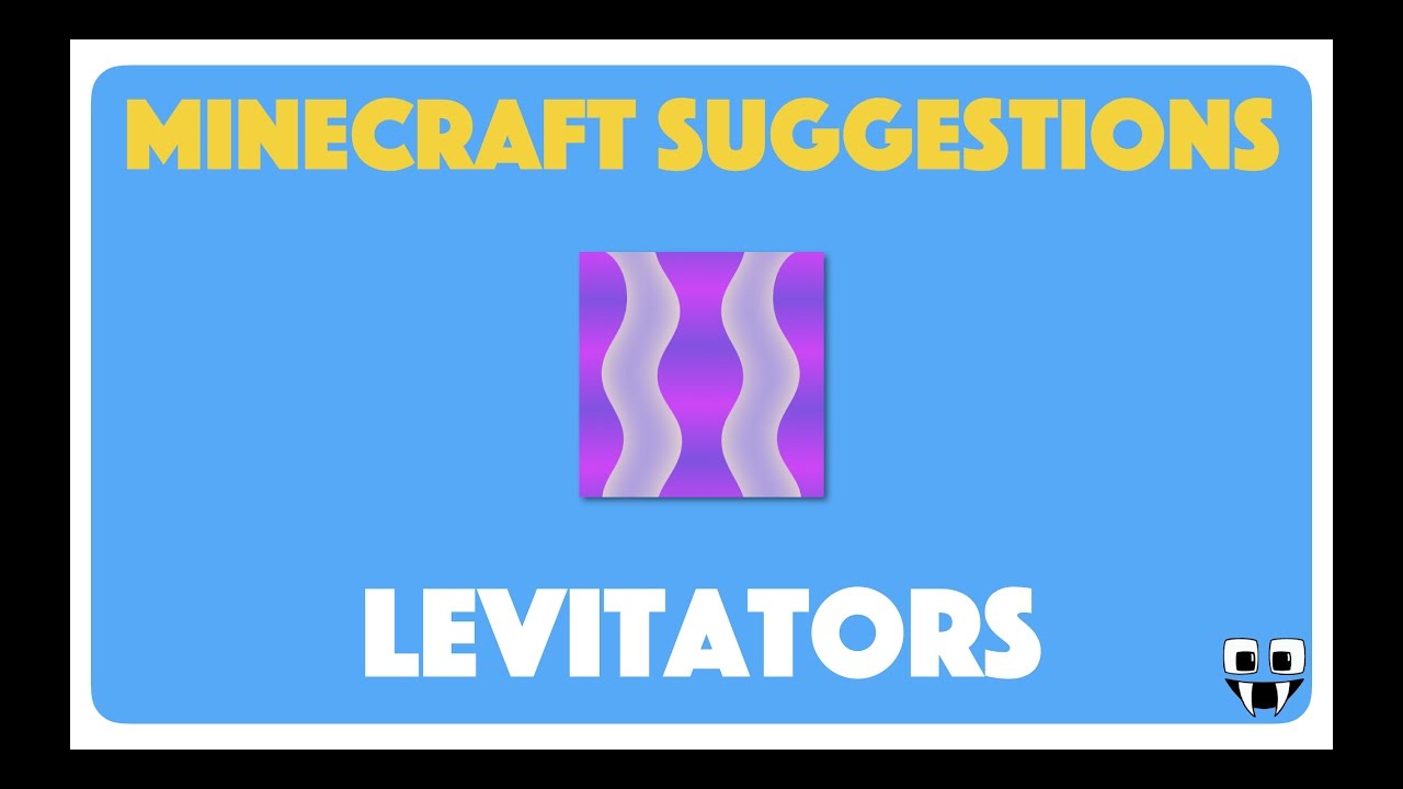 Minecraft Suggestions: Levitation Blocks (2nd iteration) - YouTube