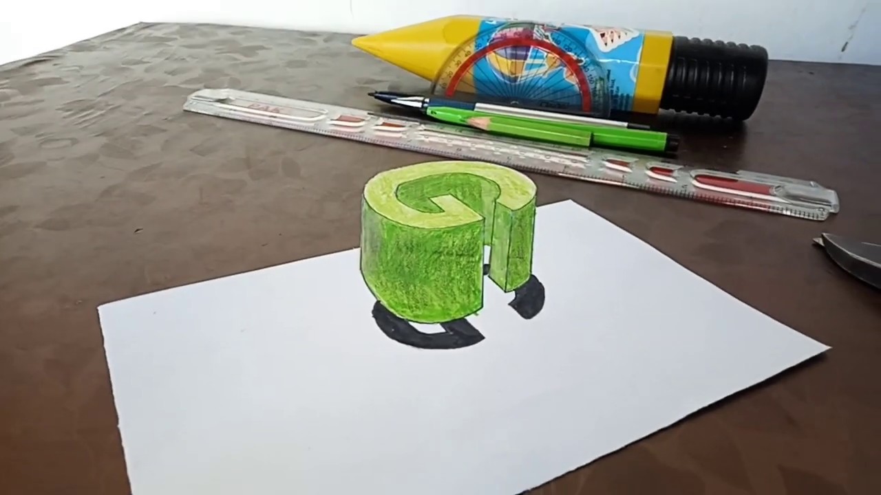 Alphabets drawing | Letter G. - YouTube