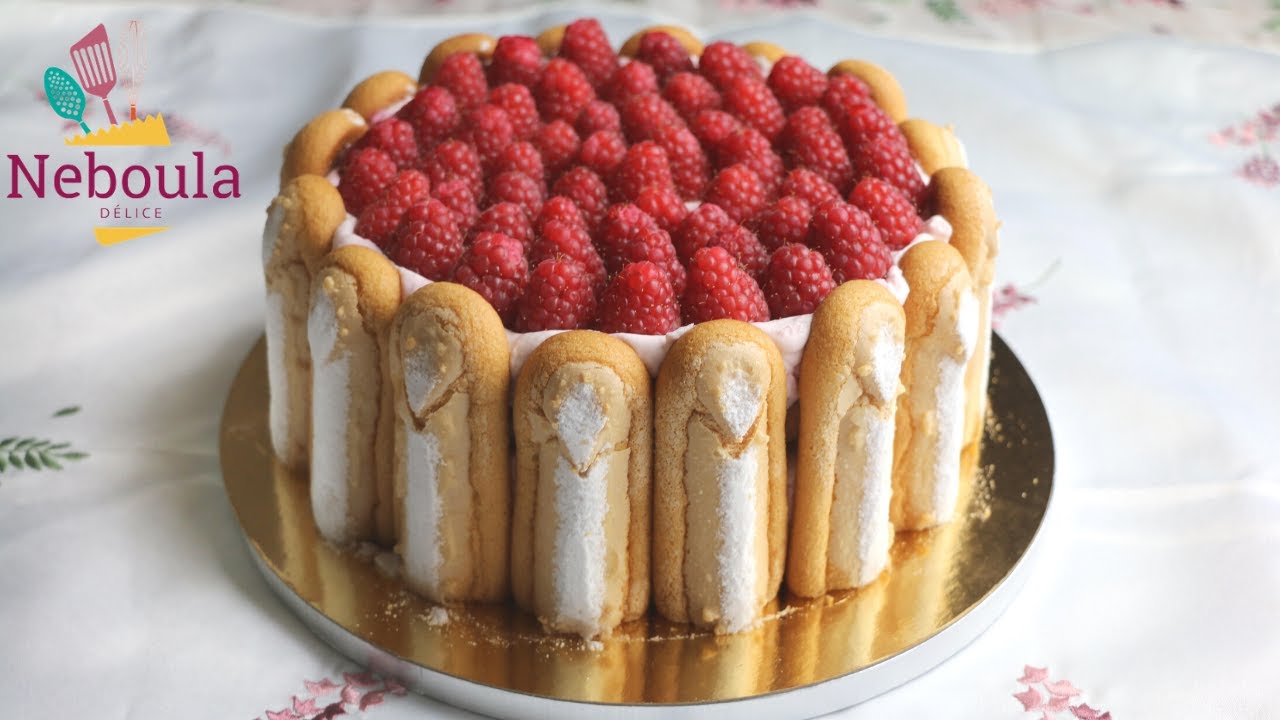 Charlotte aux framboises - YouTube