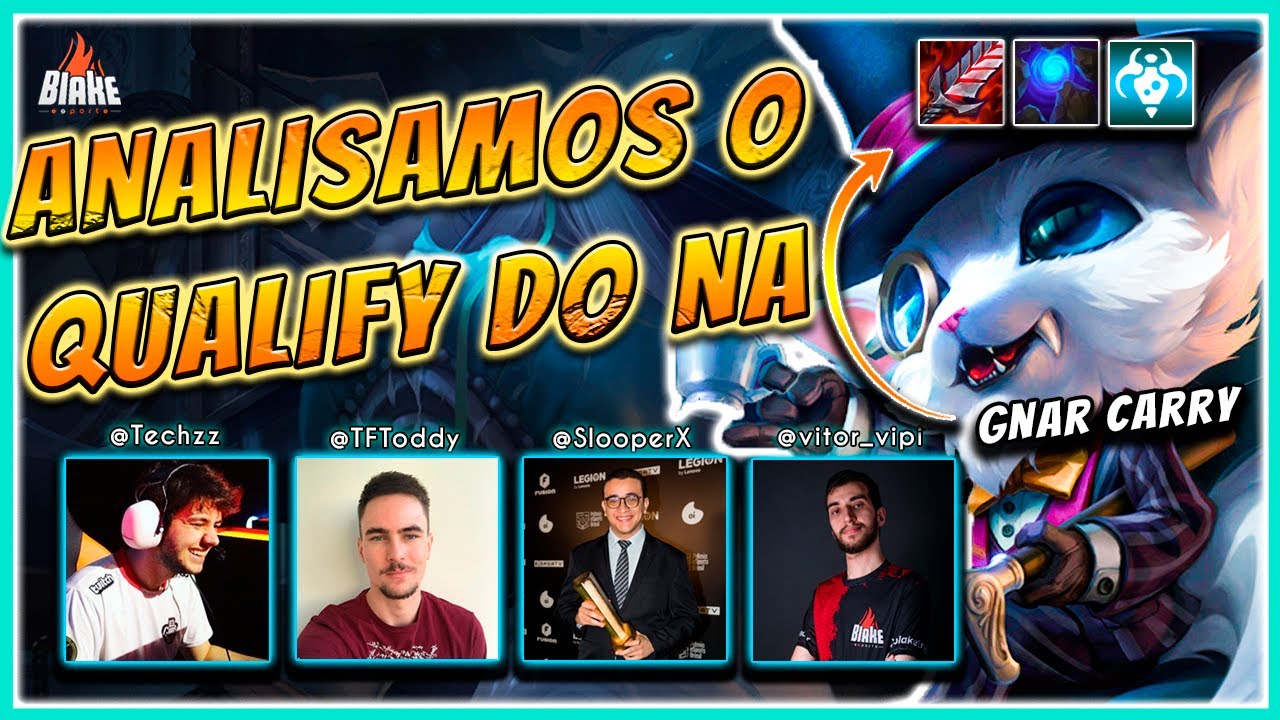 ELE SURPREENDEU A TODOS COM ESSE GNAR CARRY INSANO NO QUALIFY DO NA ...