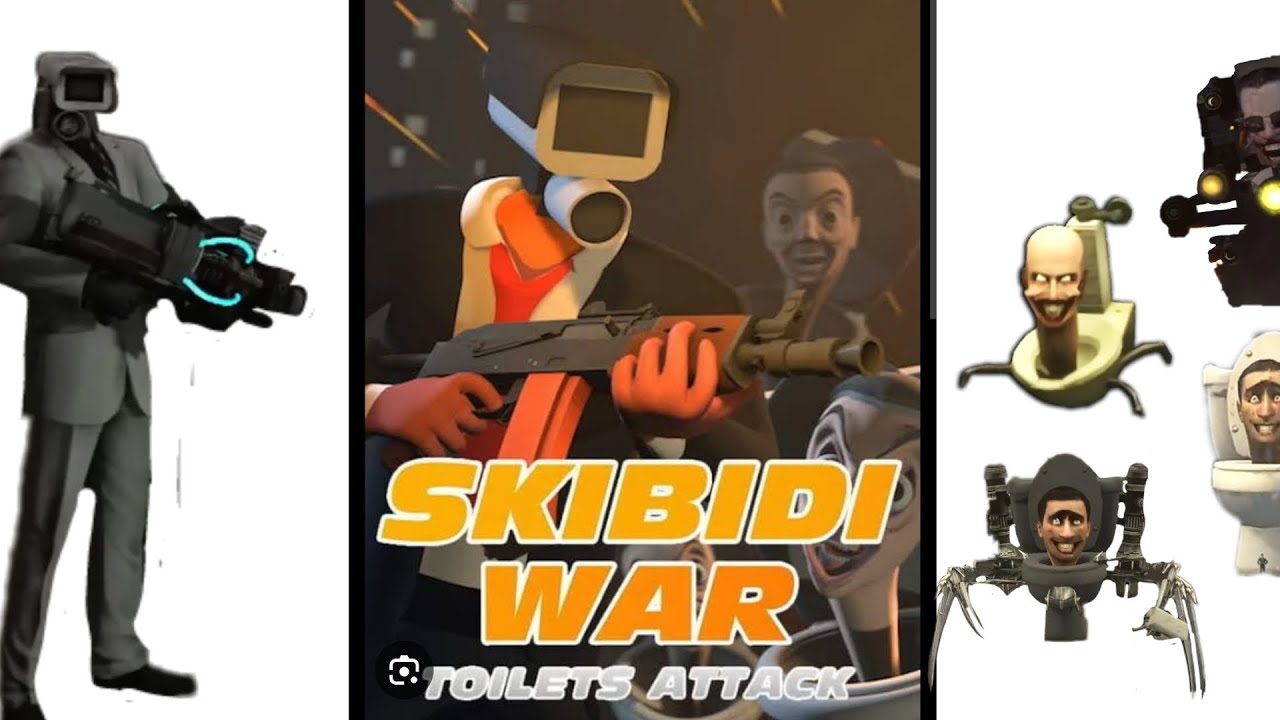 POV: Skibidi Toilets 🚽 🚽 🚽 vs 📸 camera man BATTLE #skibiditoilet # ...