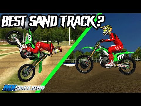 Mx Simulator's best new sand track? - YouTube