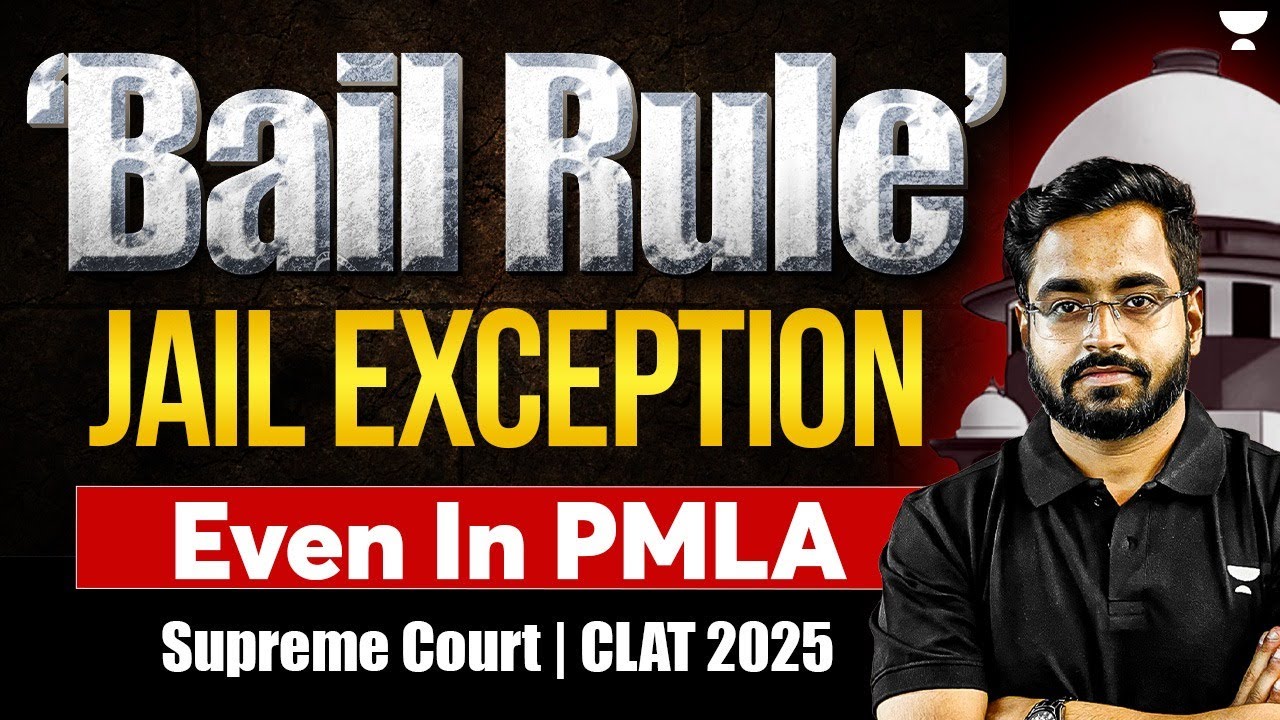 Even In PMLA, Bail Is The Rule & Jail Is The Exception : Supreme Court ...