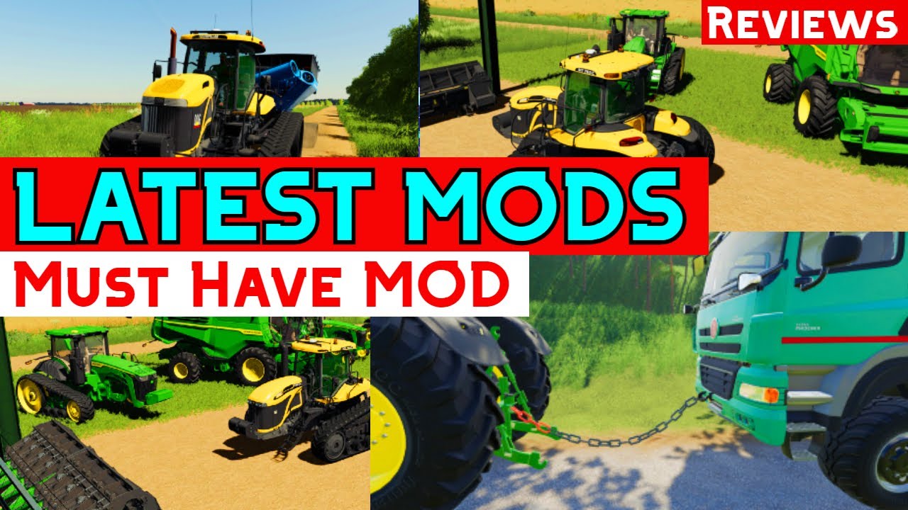 Latest Mods Farming Simulator 19 | FS19 Mods Review | How To Use Towing ...