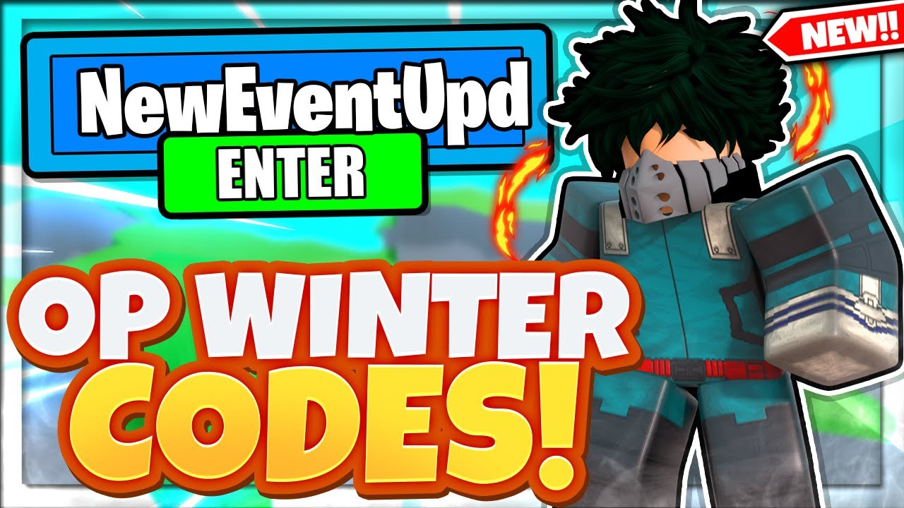 ALL NEW SECRET *WINTER* UPDATE CODES In Roblox Boku No Roblox! - YouTube