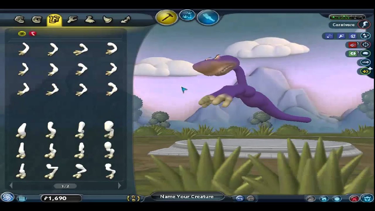 Making a weird thing in Spore - YouTube