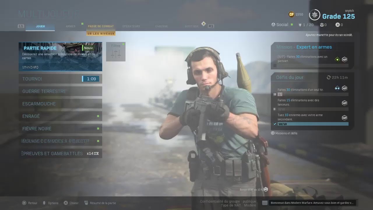 PTIT LIVE DÉTENTE SUR CALL OF ONLINE PS4 - YouTube